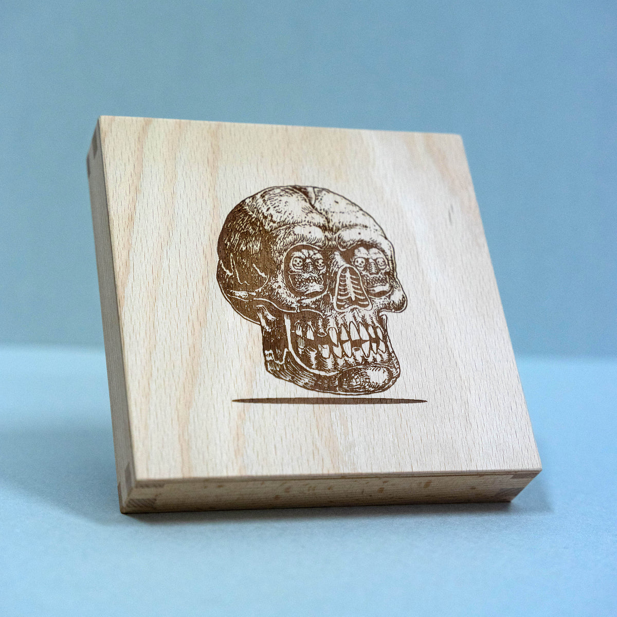 "LAZER SKULLS“ - RIOT1394 – Frameless Studio